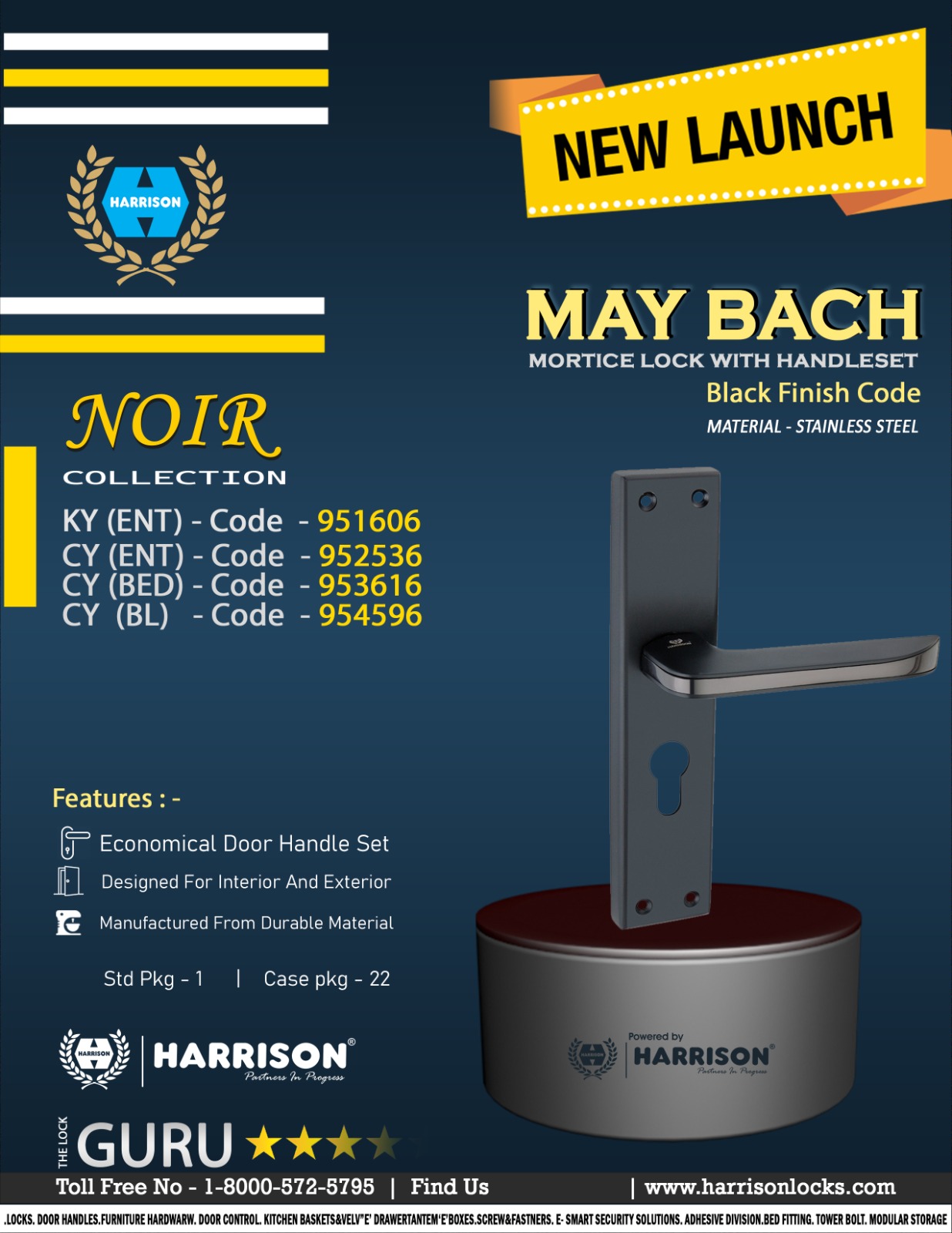 Harrison Locks - Products