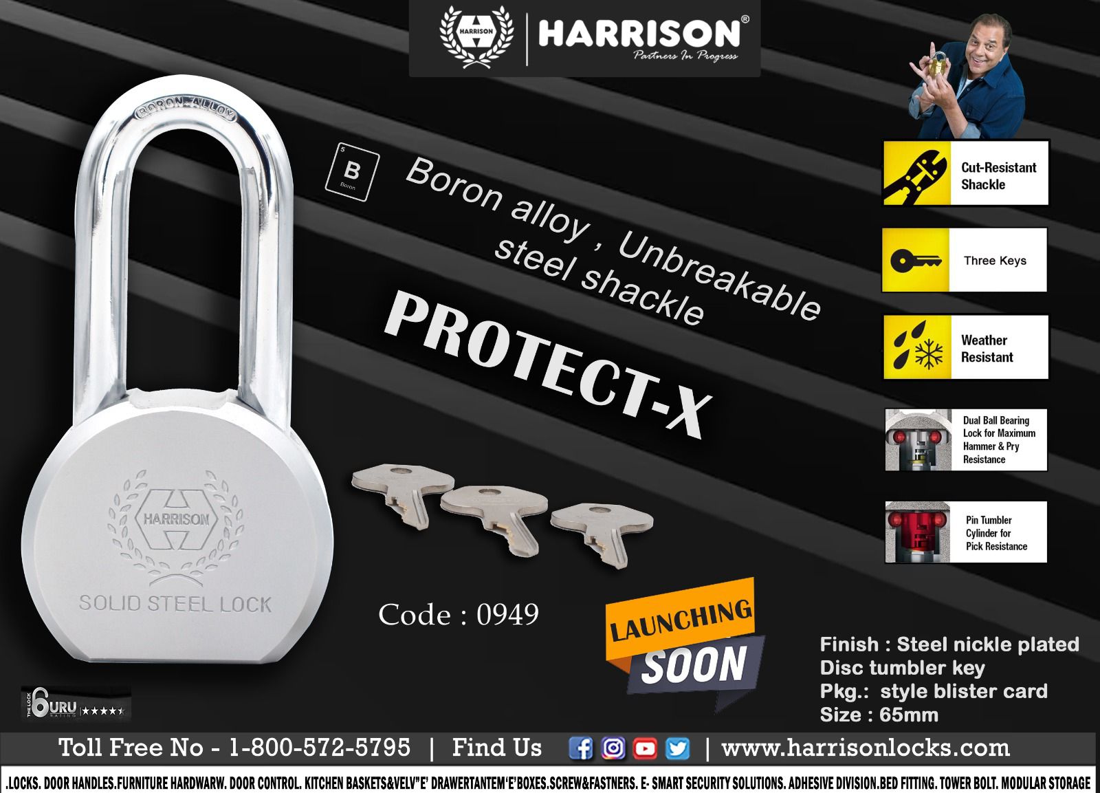 Harrison Locks - Products