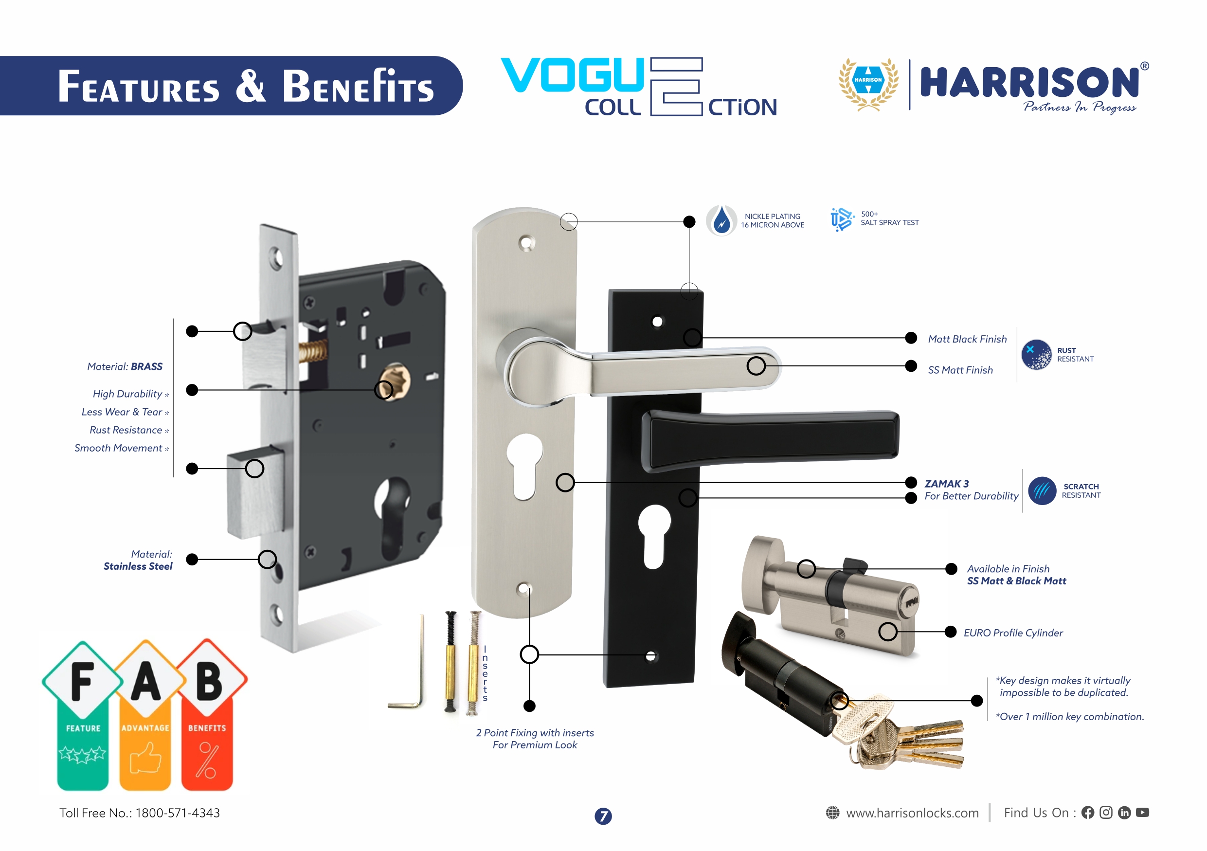 Harrison Locks - Products